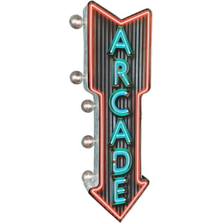 American Art Decor Fireball Whiskey Vintage LED Marquee Sign, Red - 19. ...