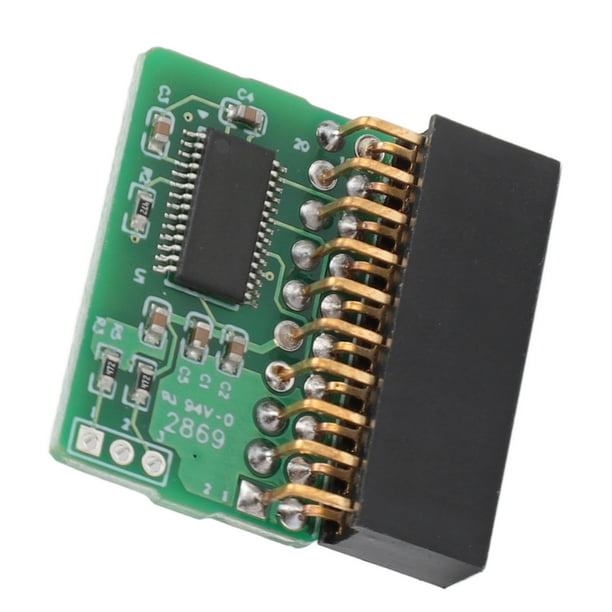 TPM 2.0 Module, 20pin PCB Trusted Platform Module For AOM TPM 9665V TCG ...