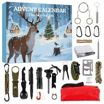 Survival Kit Advent Calendar for Men - 24-Day Outdoor Adventure ...