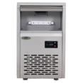 SPT SZB-42 88-lb Automatic Flake Ice Maker in Stainless Steel with ...