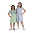 Disney’s Stitch Girls’ Play Dress with Short Sleeves, 2-Pack, Sizes 4 ...