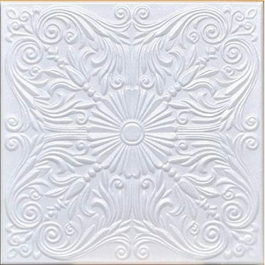 Art3d 12-Pack PVC Drop Ceiling Tiles，24x48in Glue up Ceiling Tile，Cover ...