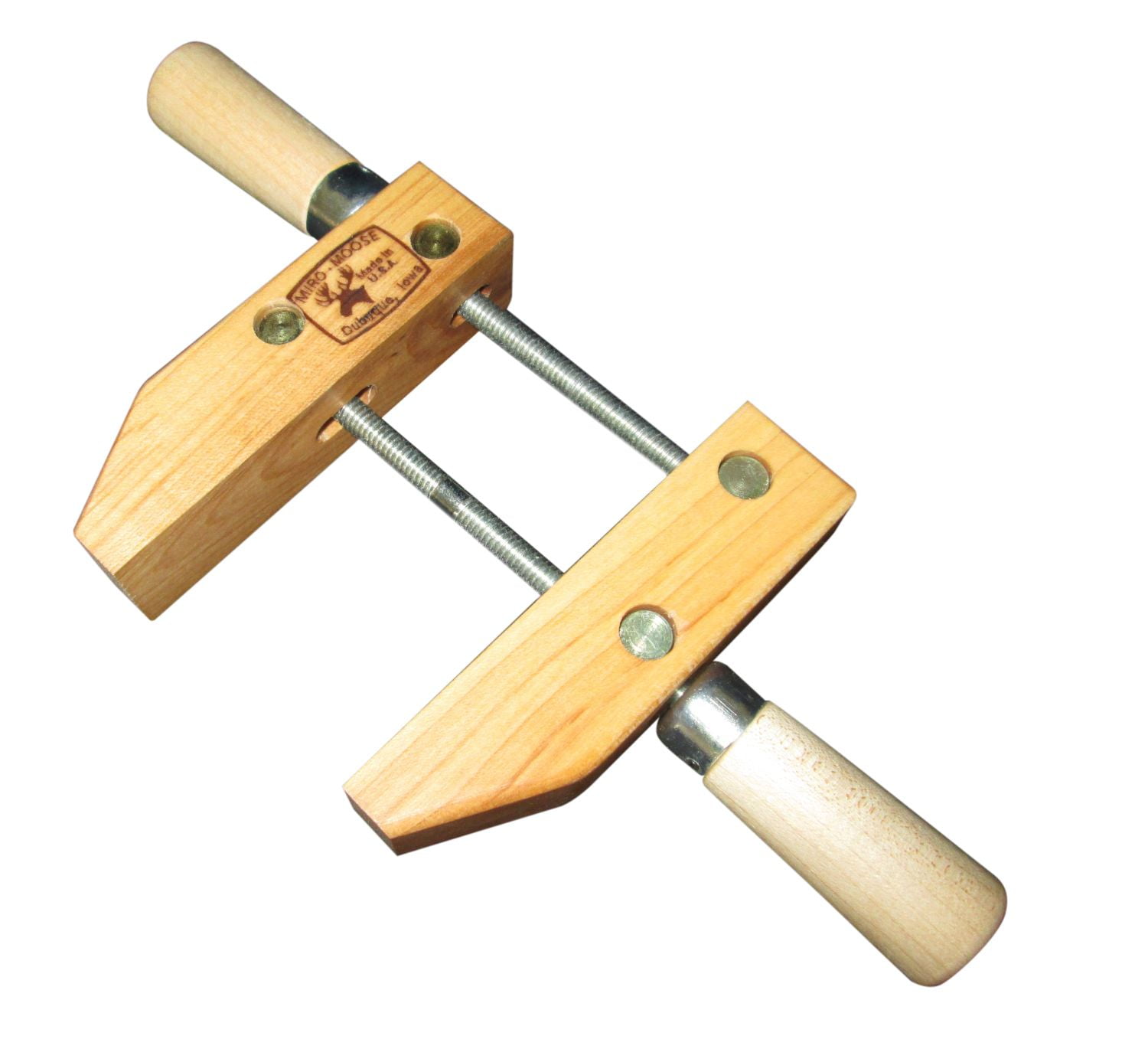 Dubuque Clamp Works Made in USA Wood Hand Screw Clamp 5 inch Hard Maple ...