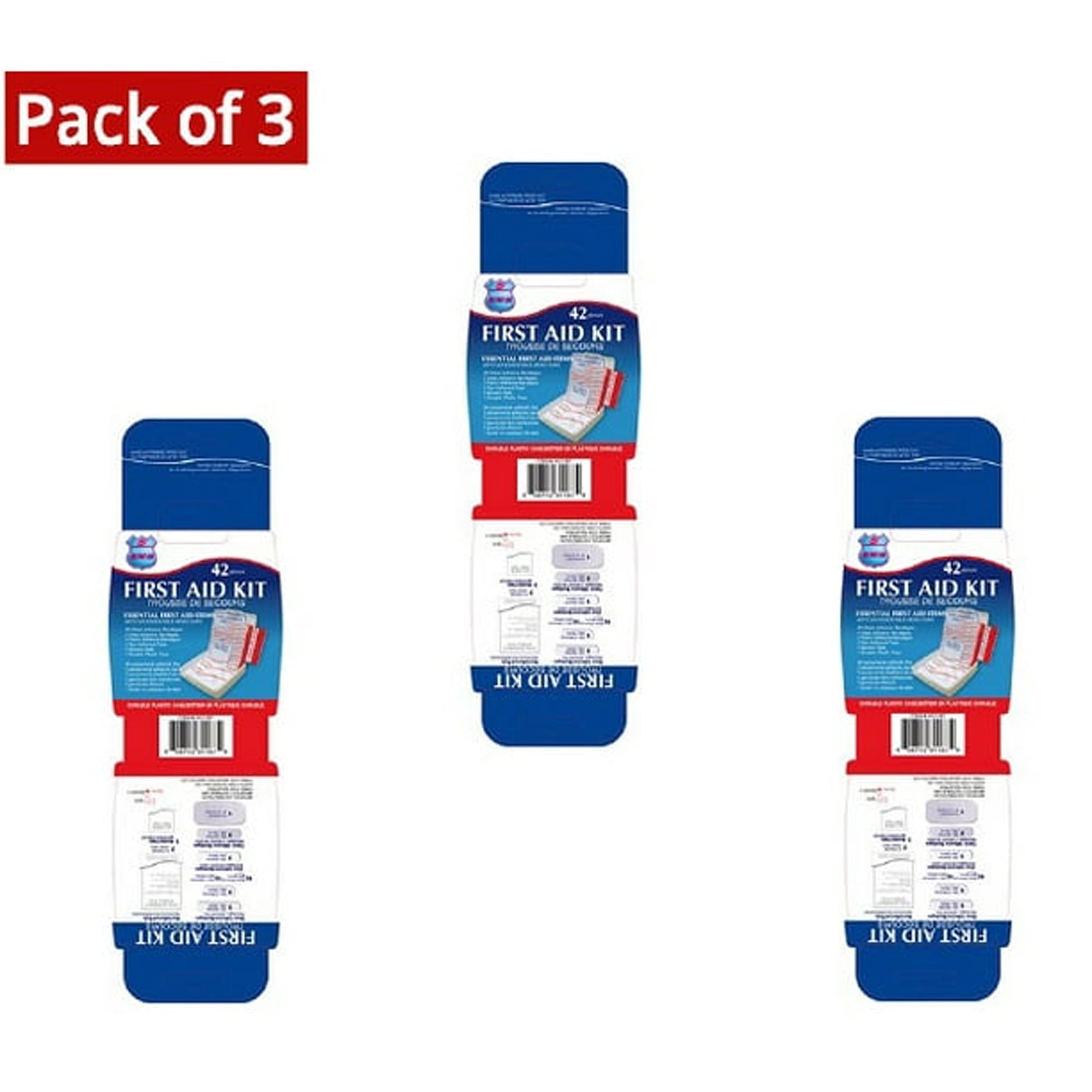 Click here for Instant Aid 42 Pieces First Aid Kit - Pack Of 3 prices