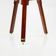 Solid Brass Polished Telescope With Red Varnished Tripod Stand ...