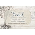True Friend Reaches for Your Hand Deco Whitewash Jewelry Music Box ...