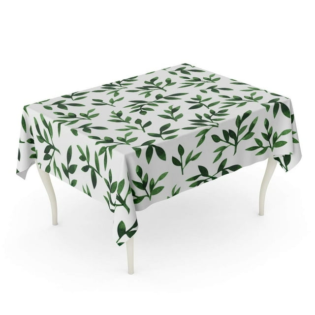 SIDONKU Green Wedding Floral Watercolor Pattern Greenery Vine Country ...