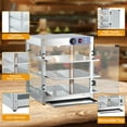 Aoile Commercial Food Warmer Display Case, 3-Tier Electric Countertop ...