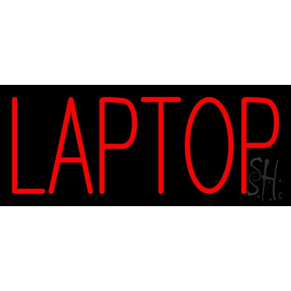 White Watch Repair LED Neon Sign 10 x 24 - inches, Clear Edge Cut ...