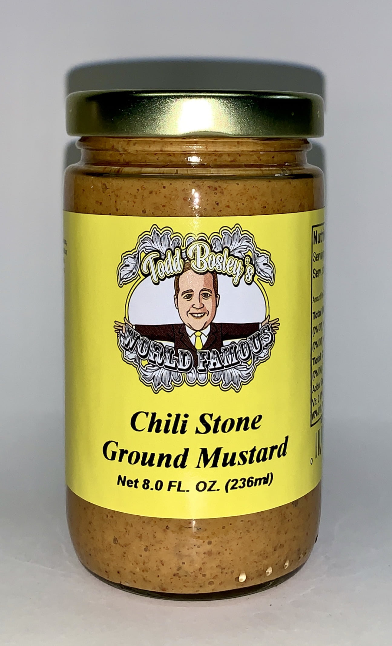 Todd Bosley's World Famous Chili Stone Ground Mustard - Walmart.com