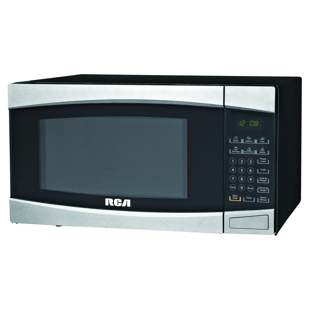 RCA 1.4 cu. ft. microwave oven, Stainless Steel - Walmart.com - Walmart.com