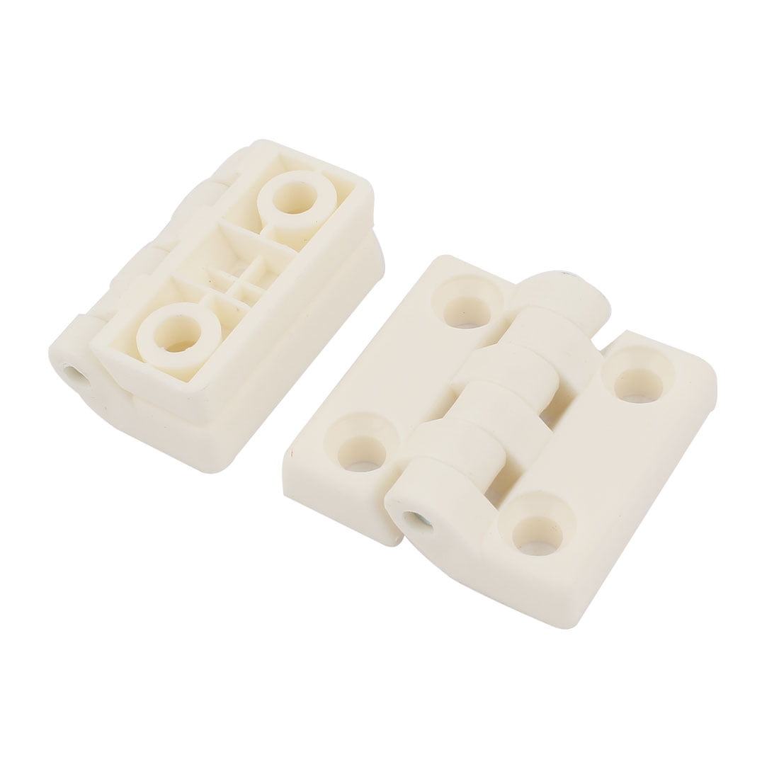 2pcs 48mm x 48mm Countersunk Hole Plastic Cabinet Ball Bearing Hinge ...