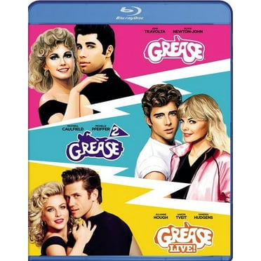 Grease (40th Anniversary Edition) (Blu-ray + DVD + Digital Copy ...