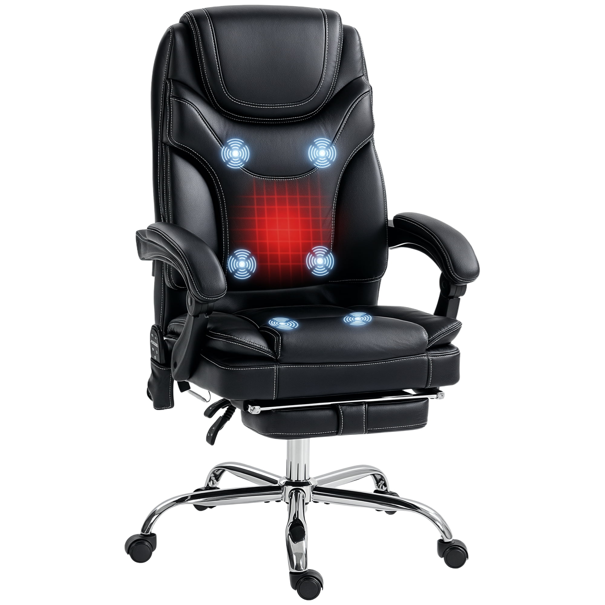 Click here for Vinsetto Pu Leather Vibration Massage Office Chair... prices