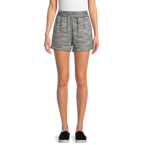 Time and Tru Women's Boucle Shorts - Walmart.com
