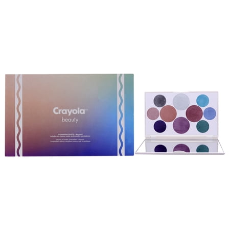 Crayola Eyeshadow Palette - Mermaid by Crayola for Women - 0.63 oz Eye ...