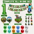 1st Birthday Party Decorations Kit, 40 Inch Number 1 Foil Balloon, 32 ...