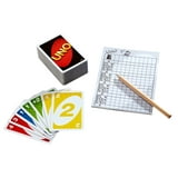 Mattel Games Uno Deluxe Card Game - Premium Iconic Tin Set for Family ...