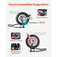 Motorcycle Stand Lift, 1100 lbs. Capacity Front Rear Combo Stand Lift ...