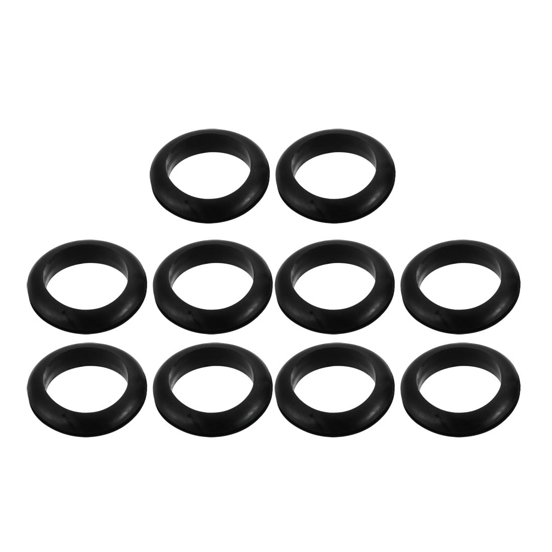 10pcs Double Side Rubber Ring Sealing Grommet Wire Grommets 54mm x 12mm ...