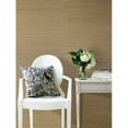 Kenneth James Ruslan Grey Grasscloth Wallpaper - Walmart.com