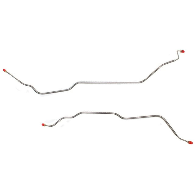JEGS 13481 Rear Axle Brake Line Set 1971-1972 Chevy C10 & GMC C1500 2WD ...