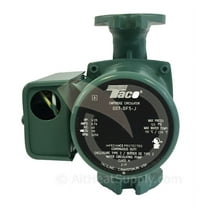 Taco Hydronic Circulating Pump,1/25HP,Flanged 007-F5-7IFC - Walmart.com