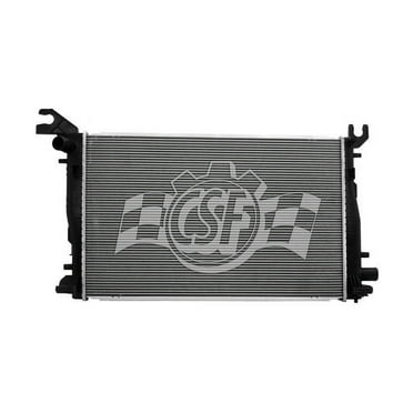 CSF 3633 1 Row Plastic Tank Aluminum Core Radiator - Walmart.com