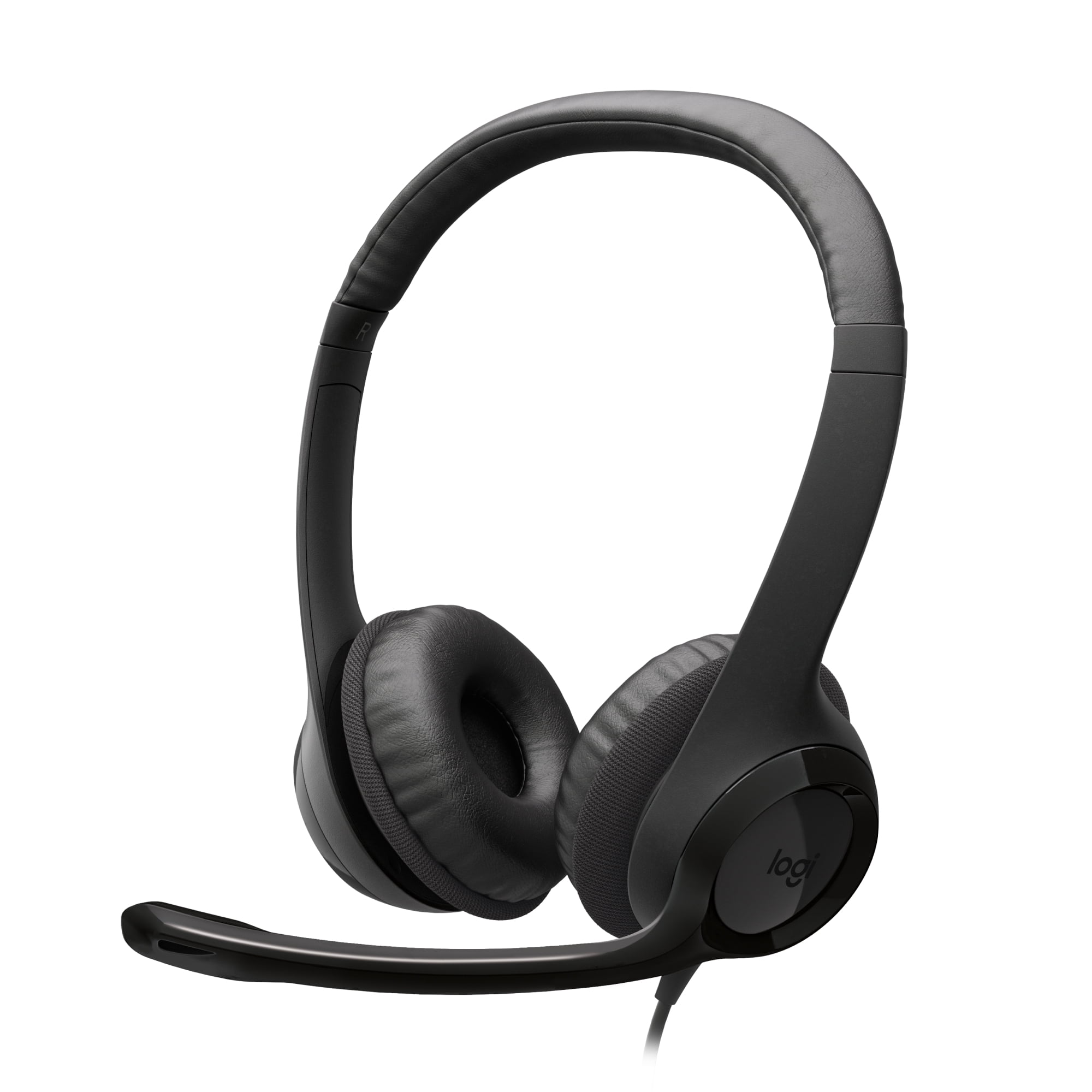 Logitech H390 USB Type C Noise Cancelling Computer Headset - Black