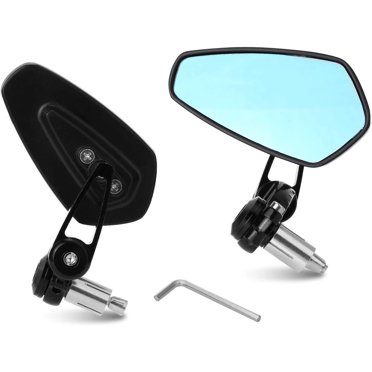 1600B - Fit System Black Universal Dual Sport Mirror - Twin Pack ...