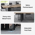 10.5FT Large Conference Table with Wireless Outlets Built-In USB Cable ...