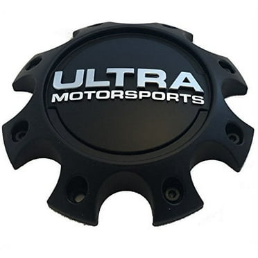 Ultra Motorsports 8 Lug Matte Black Wheel Center Cap Qty ONE Pn: 89 ...