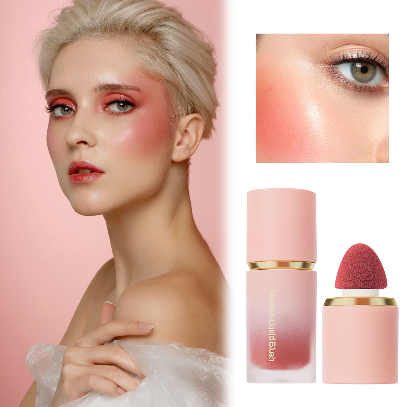 TechWave Liquid Makeup For Cheeks Natural Glossy Face Makeup Velvet ...