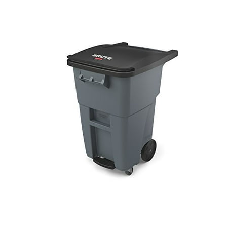 Rubbermaid Commercial Products-1971962 BRUTE Rollout Step On Trash ...