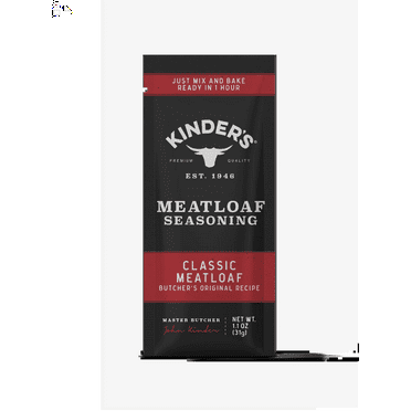 Kinder's Classic Meatloaf Seasoning Mix, 1 oz Packet - Walmart.com