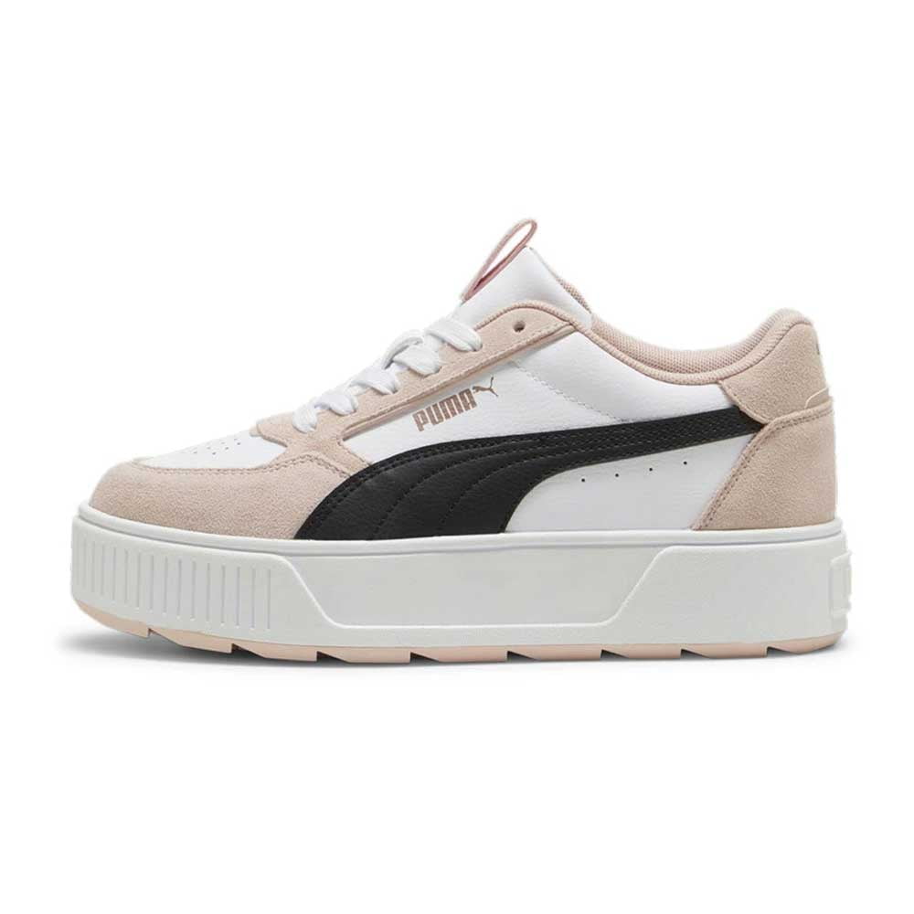 Tenis Puma para Mujer Karmen Rebelle SD Blanco-Rosa-Negro | Bodega ...