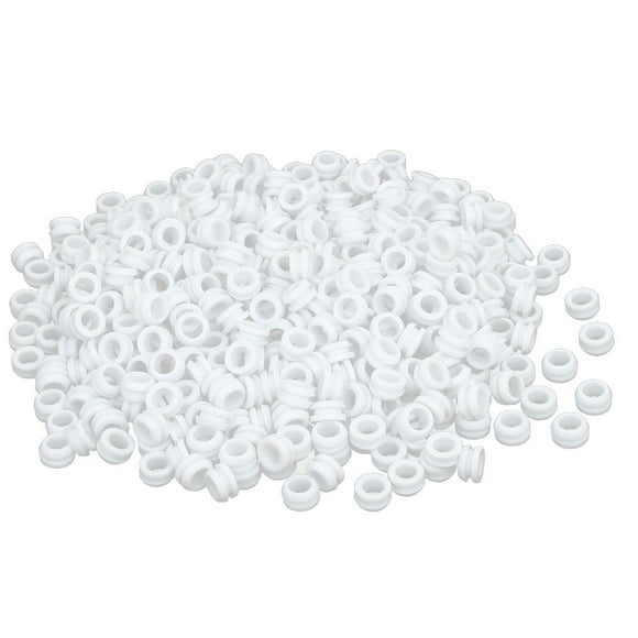 White Rubber Grommets