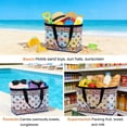 American Star Poppy Beach Bag for Women, Large Breathable Mesh Beach ...