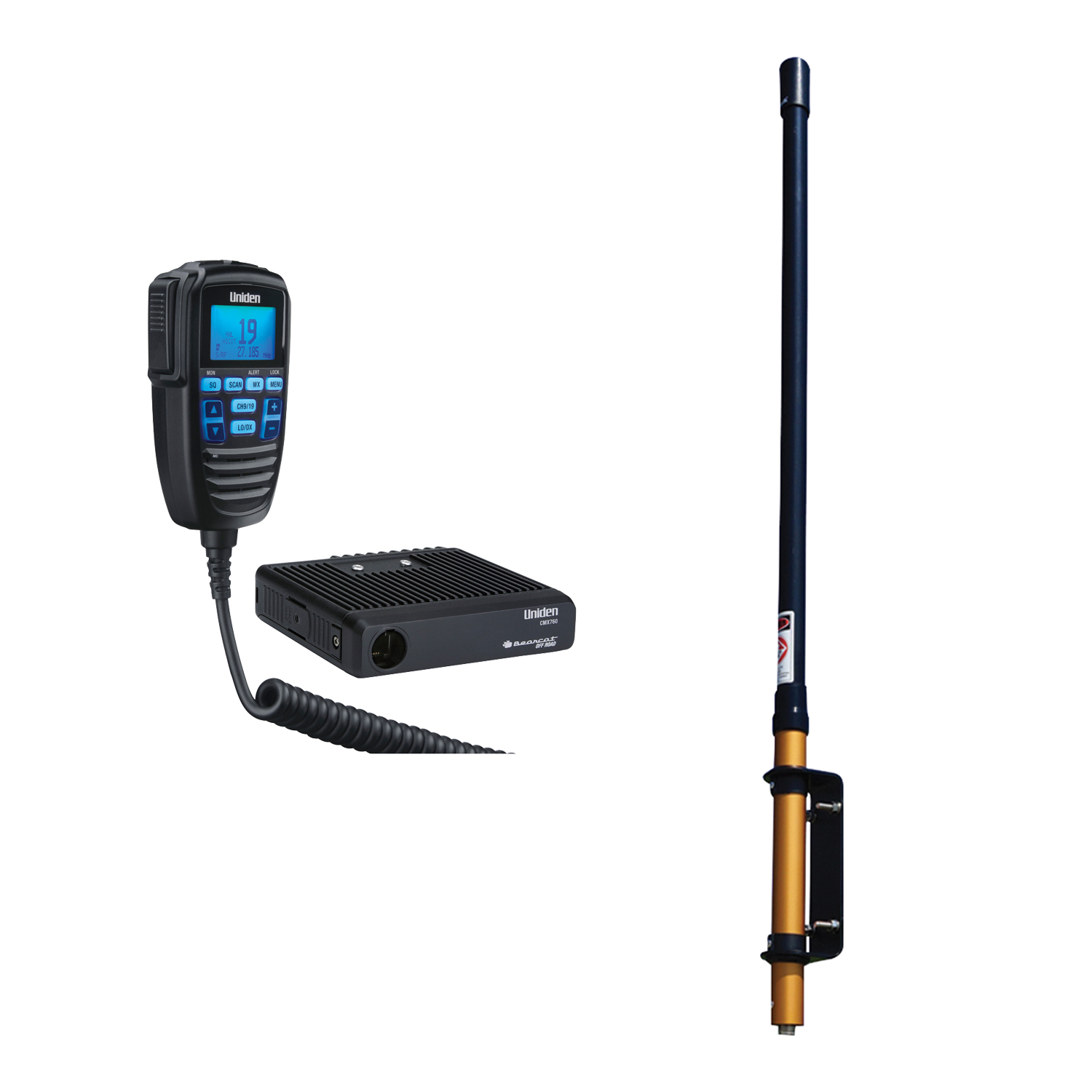 Uniden CMX760 40 CH Off Road Compact CB Radio Tram 1499 CB Base Uniden CMX760 40 CH Off Road Compact CB Radio Tram 1499 CB Base