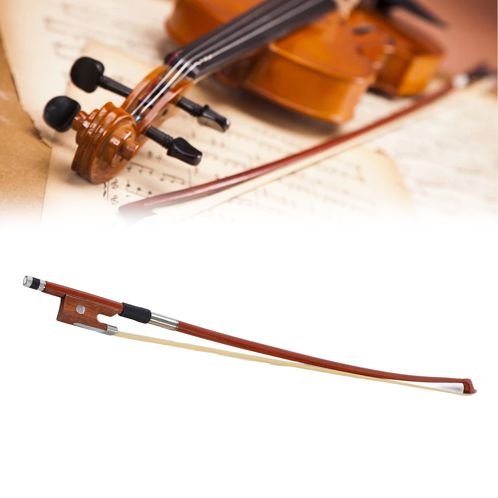 Click here for Estink Violin Bow durable Arbor Horsehair Octagona... prices