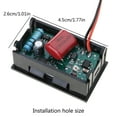 AC 50-500V Voltage Meter AC 220V 380V Voltmeter 0.56'' Digital LED ...