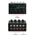 CX400 4 Channel Passive Stereo Mixers for Sound Control in Podcasts ...