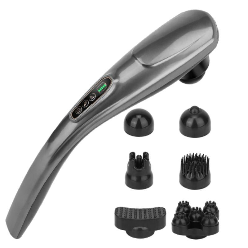 Handheld Electric Massager with 12 Massage Modes and 10 Intensity ...