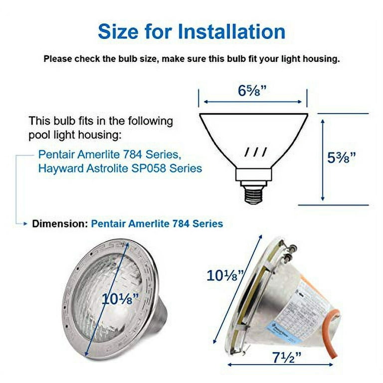Amerlite Pool Light Replacement Led | Shelly Lighting
