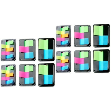Post it Sign Here Message Flags, Assorted Colors, 1/2 in, 20/Color, 5 ...