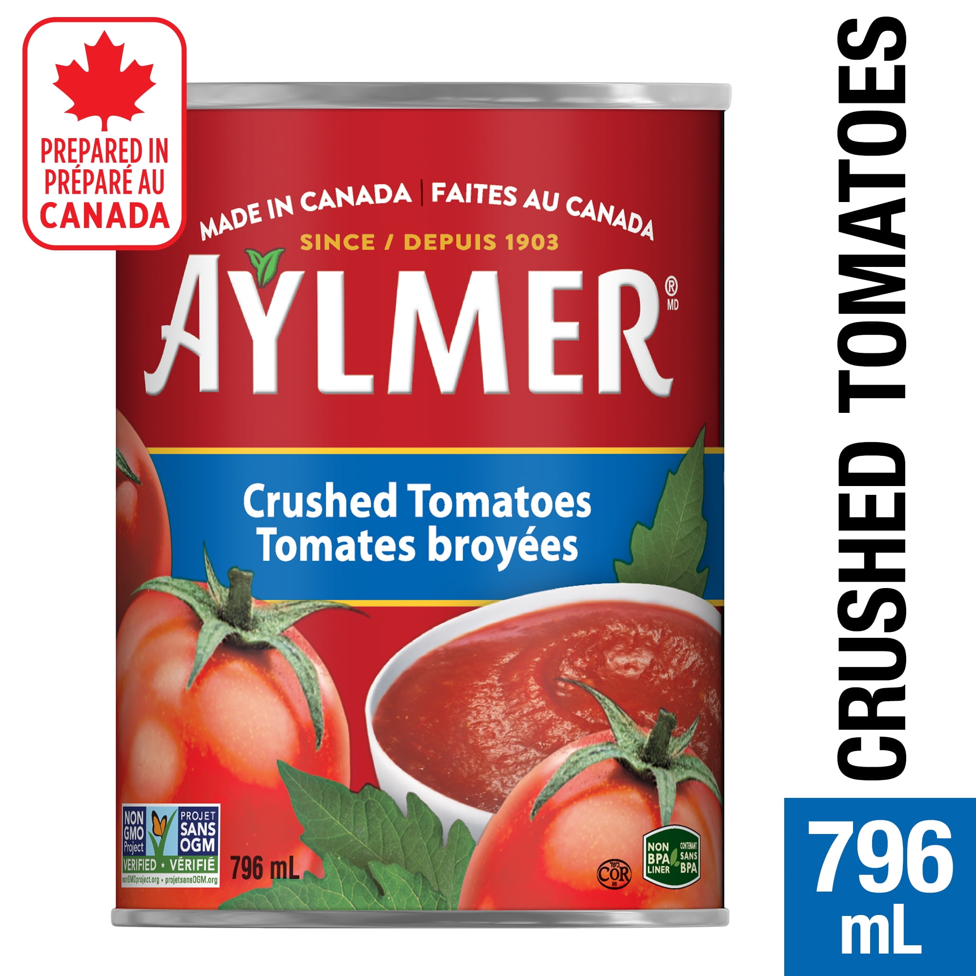Click here for Aylmer Tomatoes Crushed 796 Ml prices