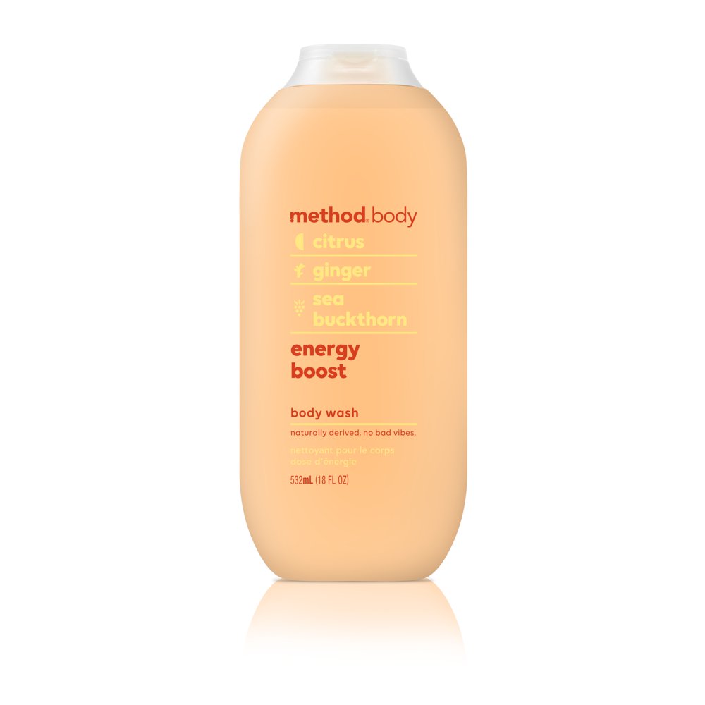 Method Body Wash, Energy Boost, 18oz - Walmart.com - Walmart.com