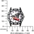 Cars 3 Lightning McQueen Boys' Black Plastic Time Teacher Watch, 3D ...