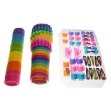 100 Piece Girls Hair Accessory Kit - Walmart.com