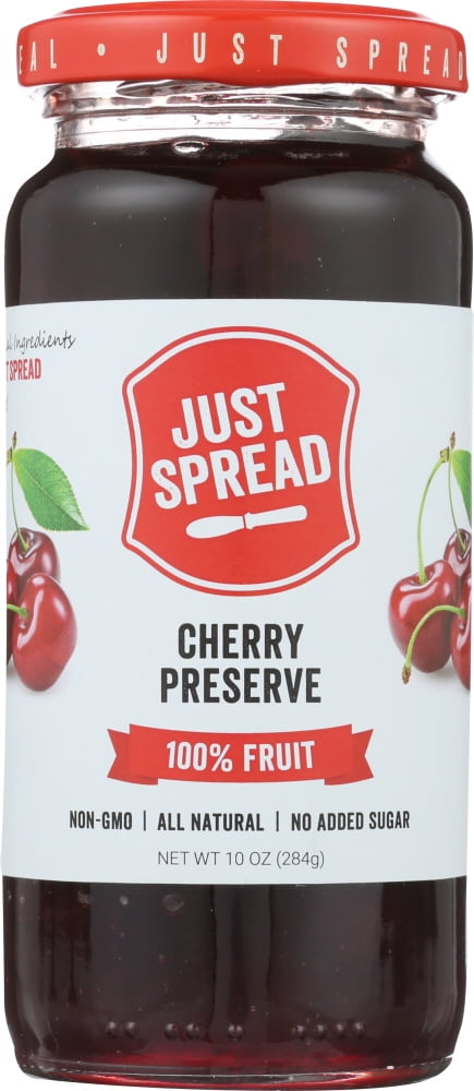 Just Spread: Cherry Preserve Spread, 10 Oz - Walmart.com